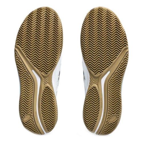 Asics Boss Gel Resolution 9 Clay Branco Dourado - Meta padel